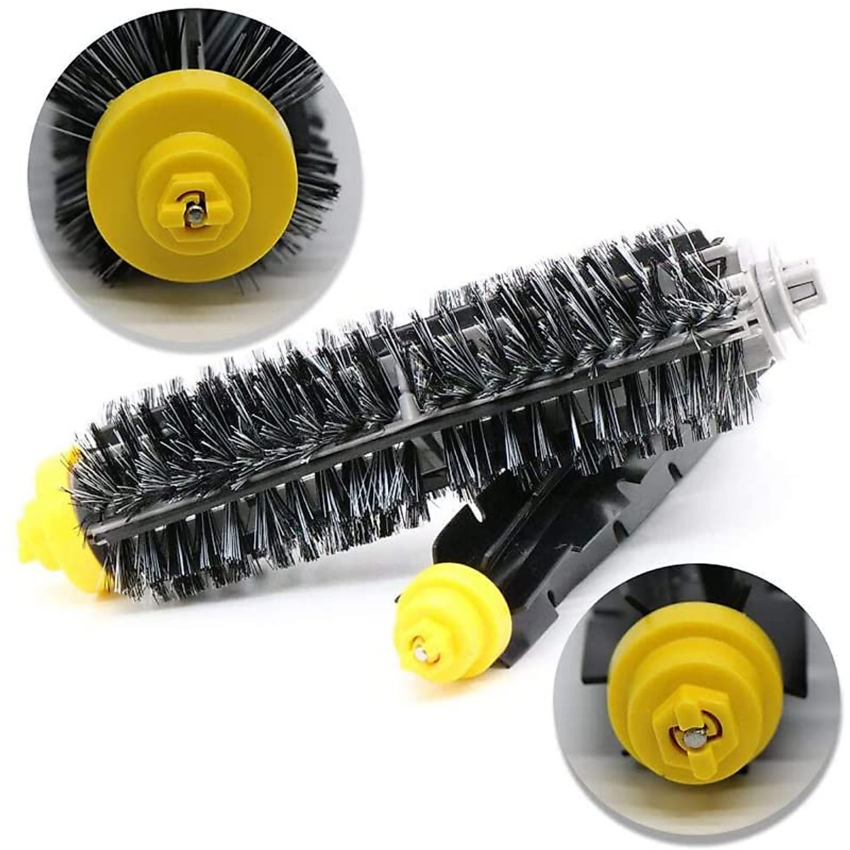 BettaWell Compatible with iRobot Roomba 600 Series 694 692 690 680 660 665 651 650 614 & 500 Series 595 585 564, Filter Side Brush Bristle Brush Flexible Brush