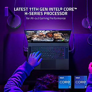 Razer Blade 15 Gaming Laptop: NVIDIA GeForce RTX 3070-11th Gen Intel 8-Core i7 CPU - 15.6” QHD 165Hz - 16GB RAM - 1TB SSD - CNC Aluminum - Chroma RGB - THX Spatial Audio - Thunderbolt 3