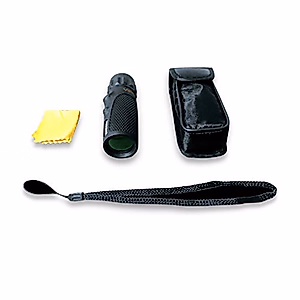 Roxant Viper Monocular Telescope - 10x25 High Definition Weatherproof Pocket Telescope with Hand Grip & BAK4 Prism - with Compact Monocular, Case, Wrist Strap, etc. Monoculars for Adults High Powered