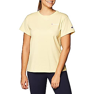 Champion Women's T-Shirt, Classic Cotton-Blend T-Shirt, Crewneck Tee, Jersey T-Shirt