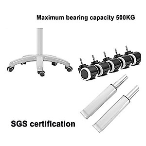 MayNuo Office Chair Gaming Chair Computer Chair Accent Leisure Chair,Padded Desk Chair Mid Back 360° Swivel Height Adjustable Rolling Task Chair Modern Upholstered Vanity Chair with/#3/#5