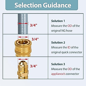 SHINESTAR 1/2" ID Natural Gas Hose (24 Feet), Low Pressure Propane Quick Disconnect Hose, Compatible with Weber, Char-Broil, Patio Heater, BBQ, and More