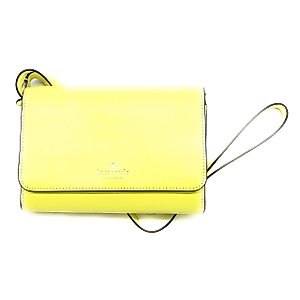 Kate Spade New York Braelynn Wallet on a String Crossbody (Limelight Yellow)