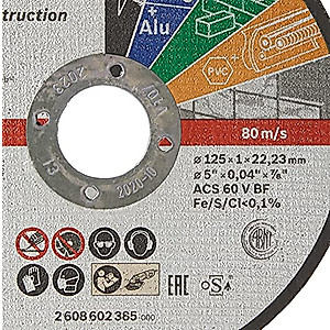 Bosch 2608602385 125mm MultiConstruction disc, Multicolour