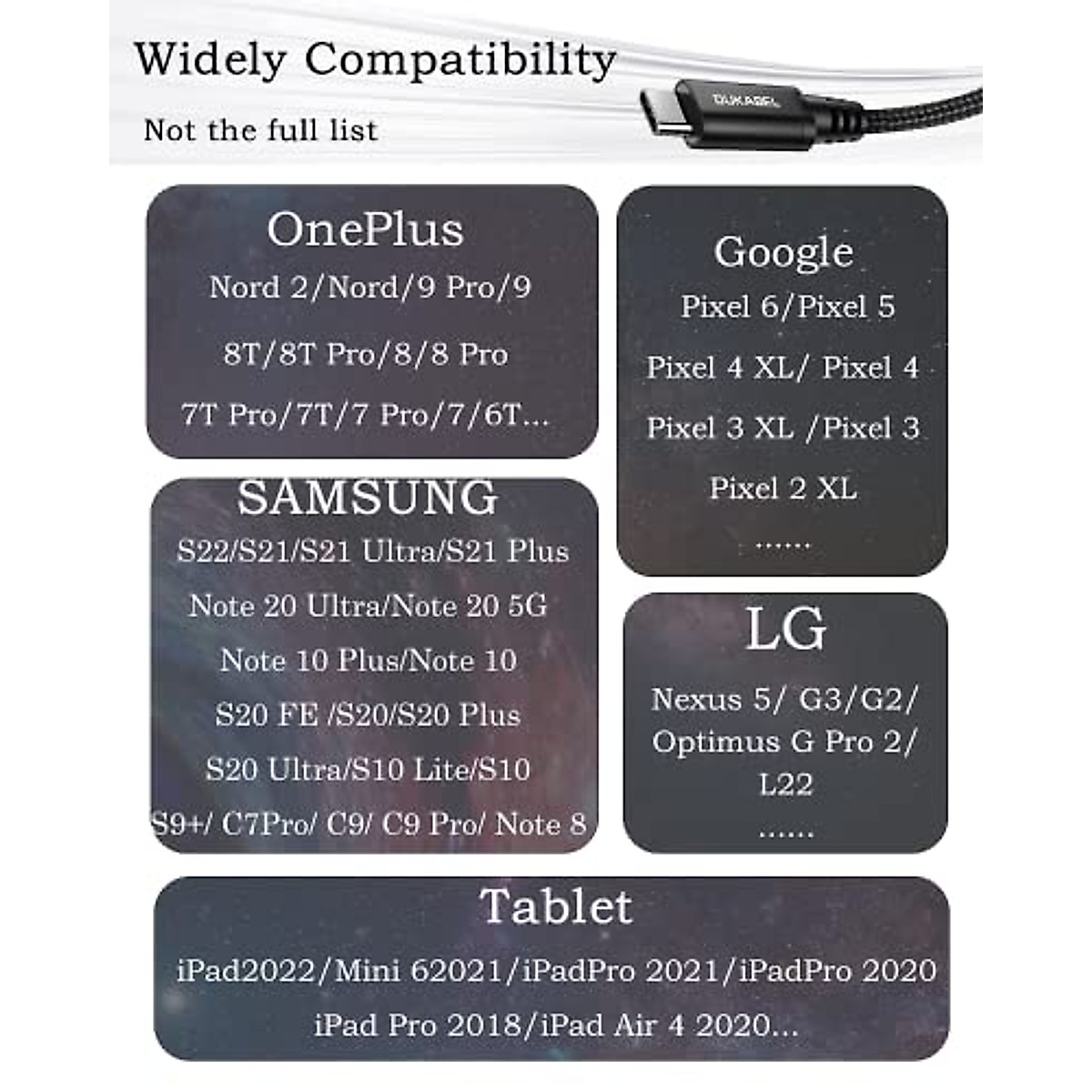 DUKABEL Type C to Aux Adapter, USB-C to Audio Jack with Upgraded DAC Chip for Samsung Galaxy S22 S21 S20 Ultra S20+ Note 20 Google Pixel 6 Pro/5/4/3/2 OnePlus 7T and More