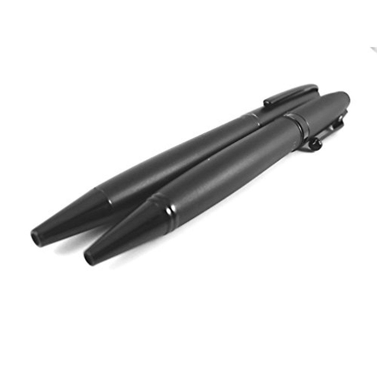 SHOPTOTUM Matte Black Metal Ballpoint Pens Smooth Writing Beautiful Design with Stylus Collectible Men or Women Dark Phoenix