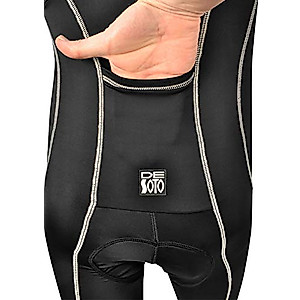 De Soto Mobius Bib Short - MBB (Black, Medium)
