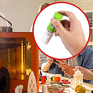 3D Printer Glue Sticks, Aitrip 4Pcs Upgraded Solid Stickers for 3D Printer Hot Bed Print Filament PLA ABS PET PETG and Other More