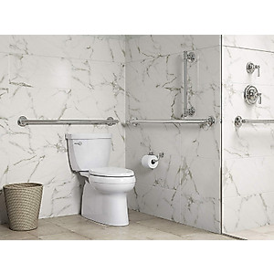 Kohler K-26507-BN Eclectic Grab Bars, Vibrant Brushed Nickel