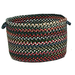 Colonial Mills Chestnut Knoll Utility Basket, 18 by 12-Inch, Thyme Green