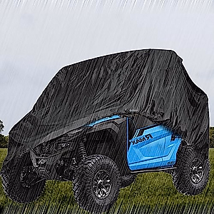 YONQIFON Yamaha UTV Cover 2 Seats, All-Weather Protection Waterproof Outdoor Heavy Duty Side by Side Covers Compatible with Yamaha Rhino 660,Viking 700,Wolverine 1000 850, Kawasaki Mule, Teryx