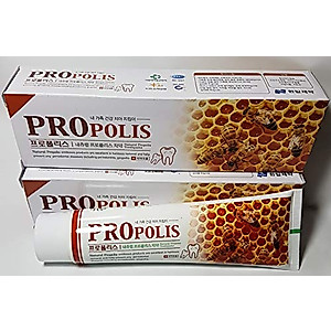 Natural Bee Propolis Toothpaste for Sensitive Teeth & Anti-Plague 6.3oz(180g) 2pcs - Korean Oral Care
