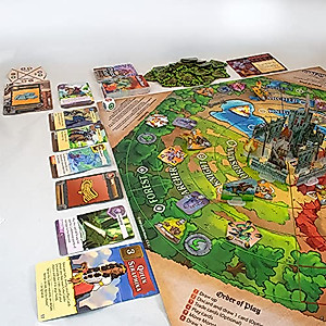 Castle Panic Big Box 2e | Family Board Game | Board Game for Adults and Family | Cooperative Board Game | Ages 8+ | for 1 to 6 Players | Average Playtime 45 Minutes | Made by Fireside Games, Blue