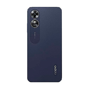 OPPO A17 Dual-SIM 64GB ROM + 4GB RAM (Only GSM | No CDMA) Factory Unlocked 4G/LTE Smartphone (Midnight Black) - International Version