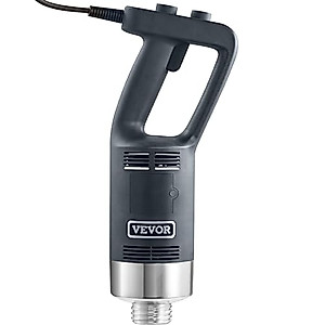 VEVOR Commercial Immersion Blender, 500 Watt Heavy Duty Hand Mixer, Variable Speed Kitchen Stick Mixer with 304 Stainless Steel Blade, Multi-Purpose Portable Mixer for Soup, Smoothie, Puree, Baby Food