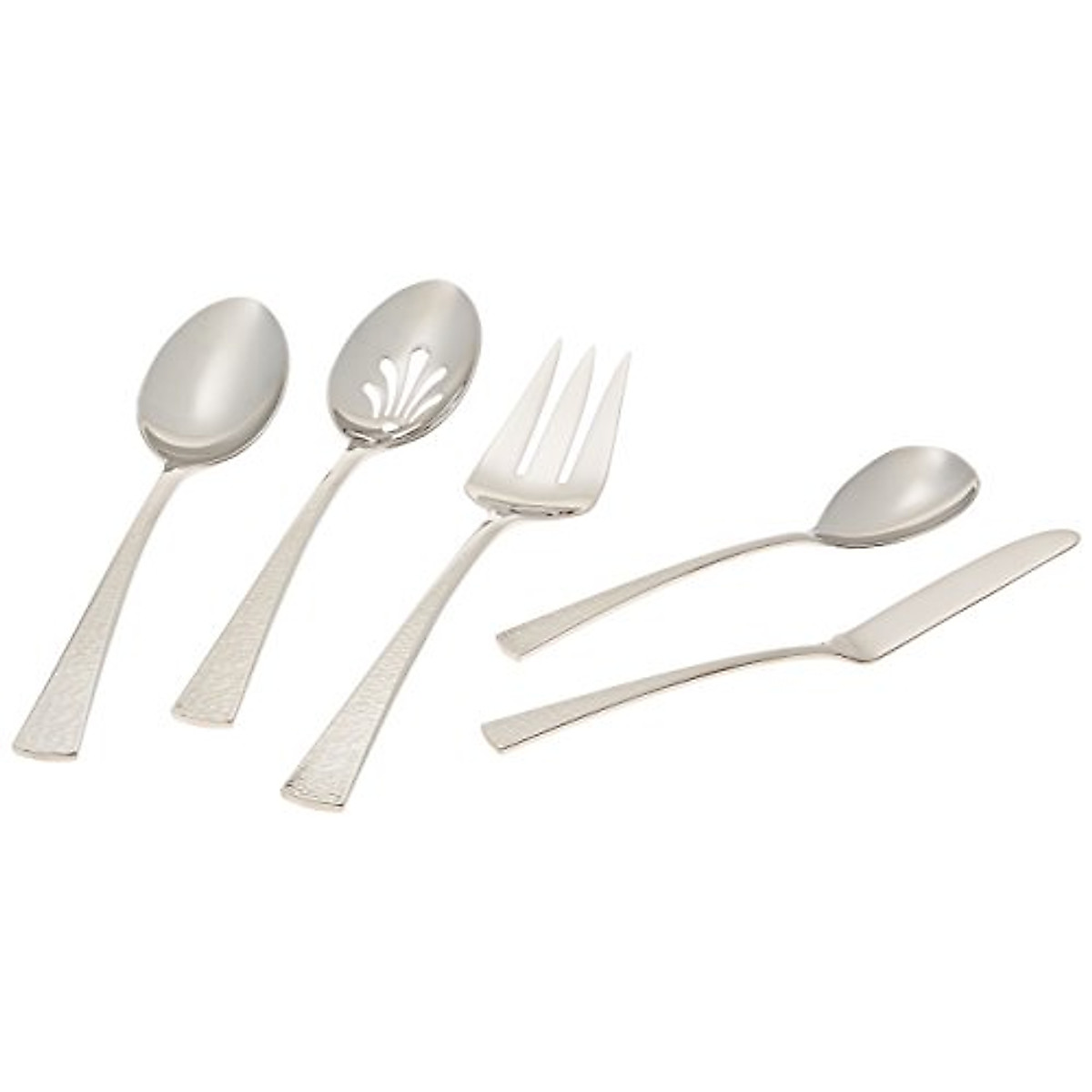 Gorham 871430 Biscayne 65-Piece Stainless Flatware Set, Silver