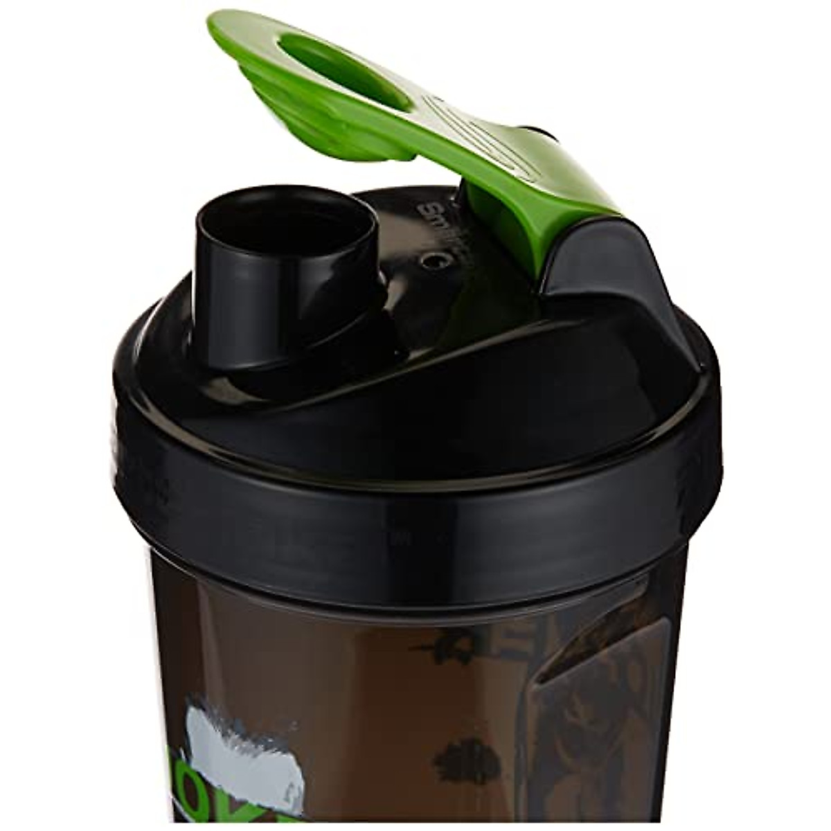 Smartshake Lite The Joker Protein Shakes Bottle 800ml – BPA Free Leakproof Gym Smart Shaker Bottle Cup for Protein Powder, DC Comics Batman Joker Merchandise Gifts