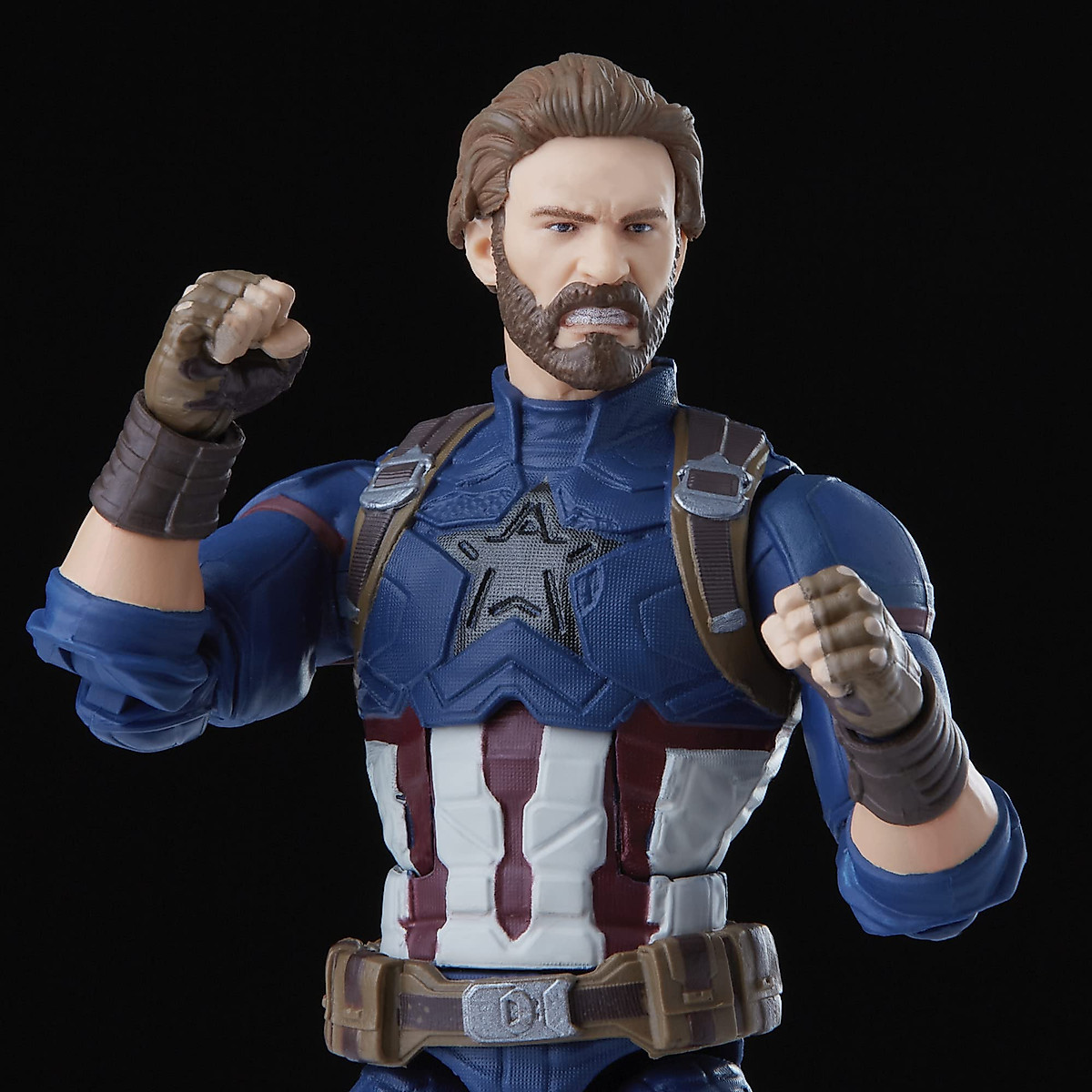Marvel Hasbro Avengers Infinity Hasbro Legends Series, 15 cm Captain America Action Figure, Premium Design, Includes 5 Accessories, Multi-Colour, F01855L0
