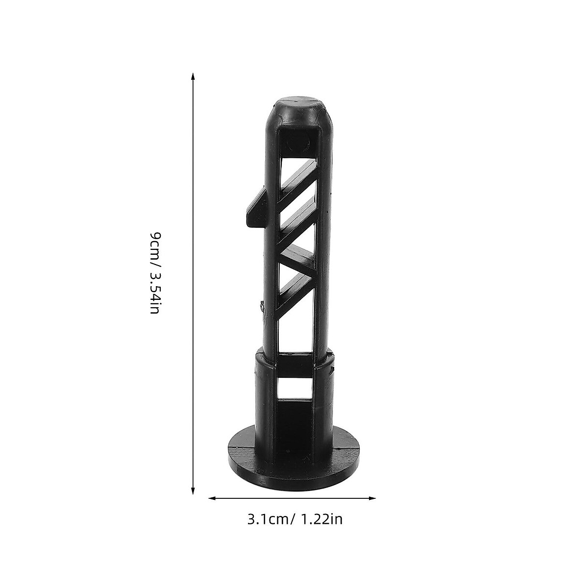 PartyKindom 4pcs Trash Can Latch Dustbin Lid Latch Wheelie Trash Hinges Garbage Can Latches Trash Bins Accessories Dust Bin Hinge Pin Wheelie Bin Lid Pin Trash Can Lock Trash Bin Latch Plastic