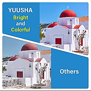 YUUSHA Compatible Ink Cartridge Replacement for HP 564 XL 564XL for DeskJet 3520 3522 Photosmart 7520 6520 5520 7525 5514 7510 (2Black/C/M/Y) 5 Pack