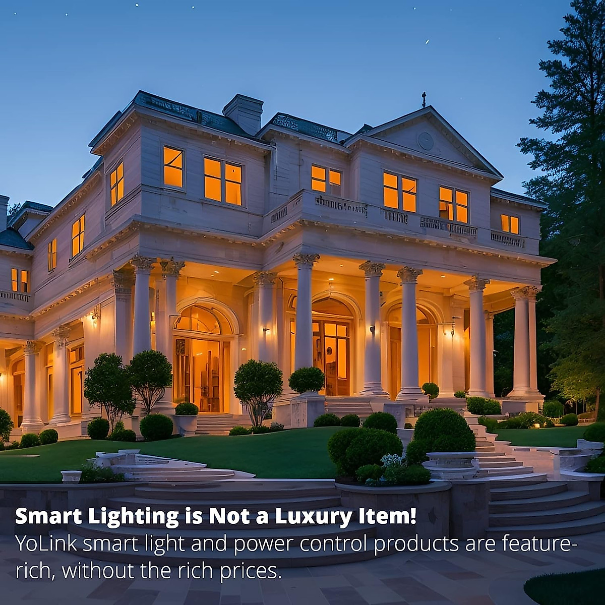 Wall Switch, YoLink 1/4 Mile Super Long Range Smart Light Switch Single Pole 10A in-Wall Switch Compatible with Alexa Google Assistant Home IFTTT, ETL Listed, Neutral Wire Needed, YoLink Hub Required