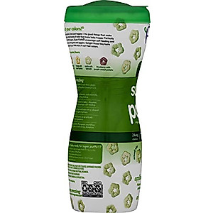 Plum Organics Baby Food Pouch | Super Puffs | Apple With Spinach | 1.5 Ounce | 4 Pack | Organic Food Squeeze for Babies, Kids, Toddlers