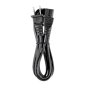 Dysead AC Power Cord Outlet Socket Cable Plug Lead Compatible with Most TiVo DVRs, Series1, Series2, and Series3 TiVo DVRs Including DVRs with TiVo from Many Other Manufacturers