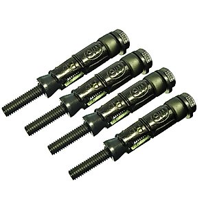 10 x Anchor Loose Sleeve M6 Bolts 65MM Length 12MM Shield 8.8 Steel YZP