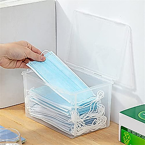 Grey990 Storage Face Cover Storage Box Multi-functional Waterproof Clear Versatile Wet Wipe Container for Bedroom