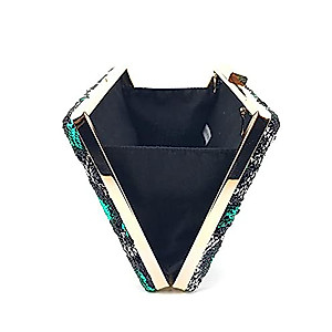 Mayeec Evening Clutch Clutch Purses for Women Wedding Evening Handbags Wedding Party Clutch Bag for Women (Color : Golden)