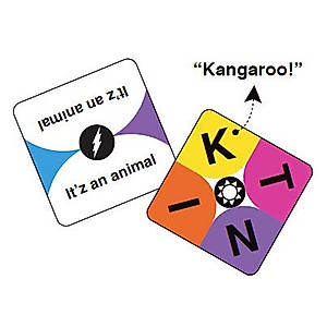 TENZI ITZI - The Fast, Fun, and Creative Word Matching Family and Party Card Game for Ages 8 to 98 - 2-8 Players