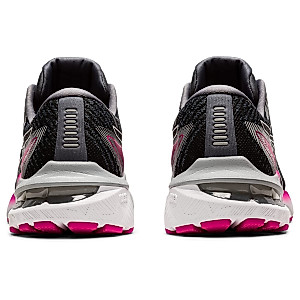 ASICS Women's GT-2000 10 Running Shoes, 8, Sheet Rock/Pink Rave