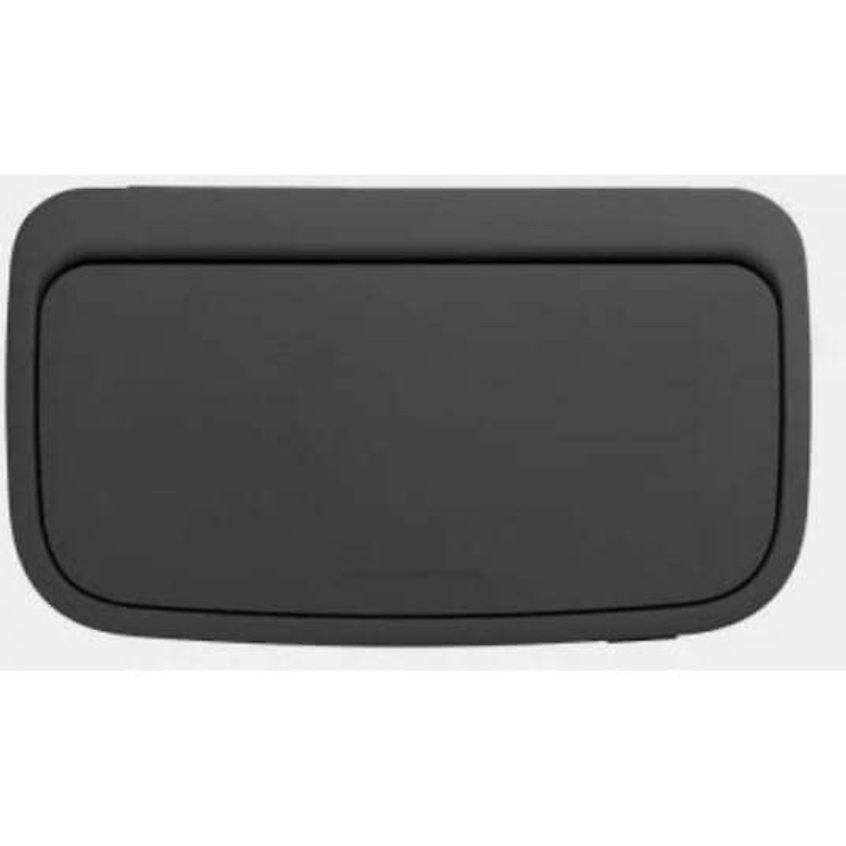 Brabantia Bo Trash Can - 1 x 9.5 Gal Inner Bucket (Matt Black) Waste/Recycling Garbage Can, Removable Compartment