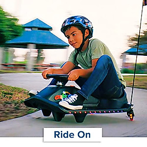 AlveyTech 24 Volt 2.8 Ah Battery Pack with 30 Amp Fuse & Wiring Harness for Razor Crazy Cart Shift (V1+) - Replacement Parts (x2 12V), for Kids Electric Power Drifting, Drifter, Drift Go-Kart Ride-on