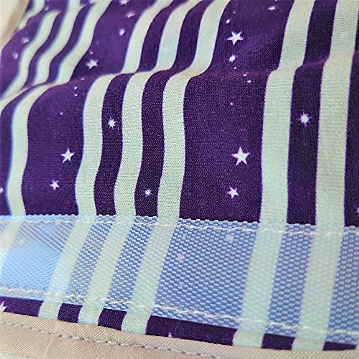 【angelette】Baby Carrier Reversible Sucking Pads/Car Seat Strap Covers/Stroller Belt Covers/Drool Pads/Teething Pads (Navy Stripe)