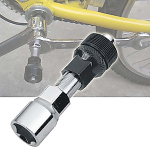 Winlauyet 5 in 1 Bicycle Repair Tool Set Chain Whip Wheel Sprocket Remove Tool Crank Puller Bottom Bracket Remover Freewheel Cassette Remover Chain Breaker