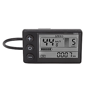 Alomejor Electric LCD Display S866 Multi Information Information Display IP65 Waterproof Panel Electric Scooter