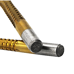 Tsnamay 3-8mm Titanium HSS Drill & Saw Bit Set Cutting Carpenter Wood Metal 6 pcs