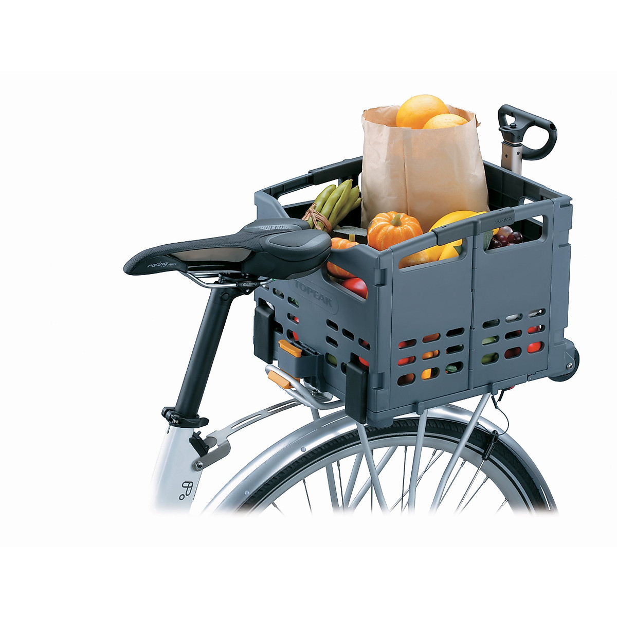 Topeak TrolleyTote MTX-Compatible Collapsible Basket