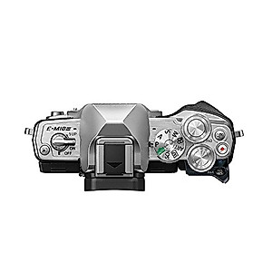 Olympus OM-D E-M10 Mark III Camera Body (Silver), Wi-Fi Enabled, 4K Video