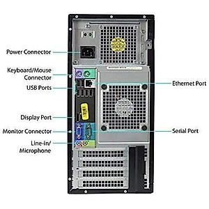 Dell Optiplex 9020 Tower Computer Gaming Desktop (Intel Core i7, 16GB Ram, 2TB HDD + 120GB SSD, Wifi, Bluetooth, HDMI) MSI Geforce GT 730 4GB Graphics - Windows 10 (Renewed)