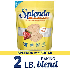 SPLENDA Low Calorie Sweetener for Baking Resealable Bag, Sugar Blend, 32 Ounce