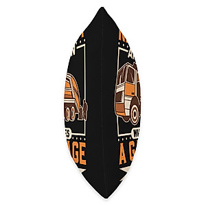 Garbage Trucks Recycling Garbage Truck Driver Throw Pillow