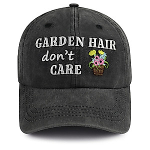 Kahhrepa Gardening Gifts for Women, Garden Accessories Party Decorations Baseball Cap, Plant Lover Retirement Birthday Gift, Gardening Hat for Grandma Mom Aunt