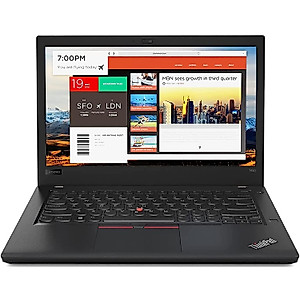 Lenovo ThinkPad T480 14” FHD Business Laptop Intel Core i5-8350U 1.7GHz, 16GB RAM, 512GB SSD, Windows 10 Pro 64Bit,HDMI,CAM,Webcam,SD Card Reader(Renewed)