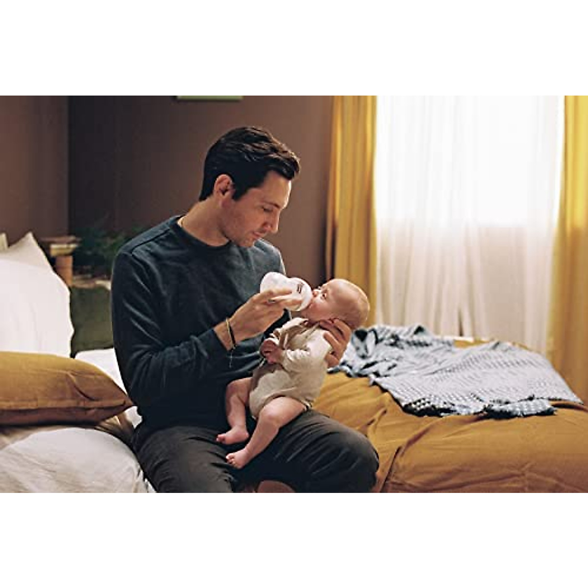 Tommee Tippee Closer to Nature, Newborn Baby Bottle Starter Set – Pink, Girl