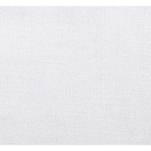 BabyDoll Bedding Fitted Waterproof Bassinet Mattress Protector, 13X29, white