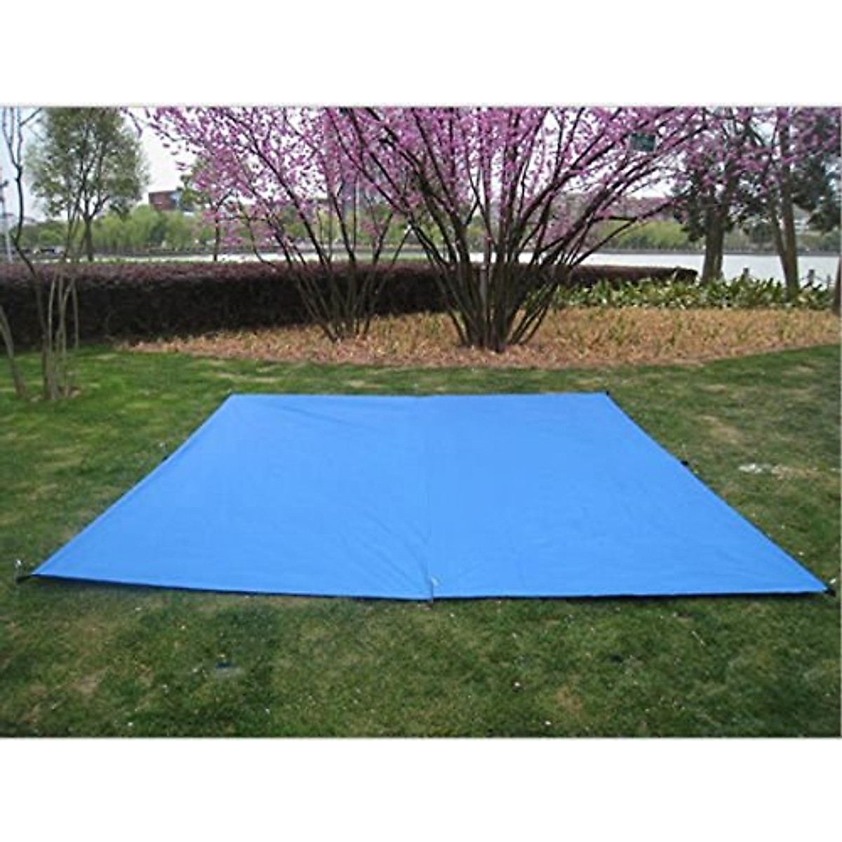 Portable Lightweight Camping Tent Tarp Shelter Hammock Cover Sun Shade Beach Picnic Mat Include Stakes and Carry Bag