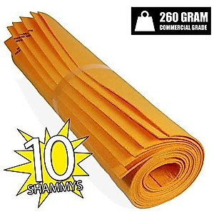 Absorbent Super Shammy. Car Sham and Automotive Detailing Cleaning Towels. German Chamois Cloths for Drying. Absorbent Synthetic Shammy.