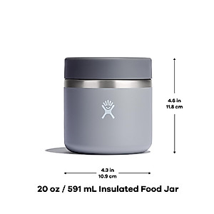 Hydro Flask 20 OZ Insulated Food JAR BlackBerry